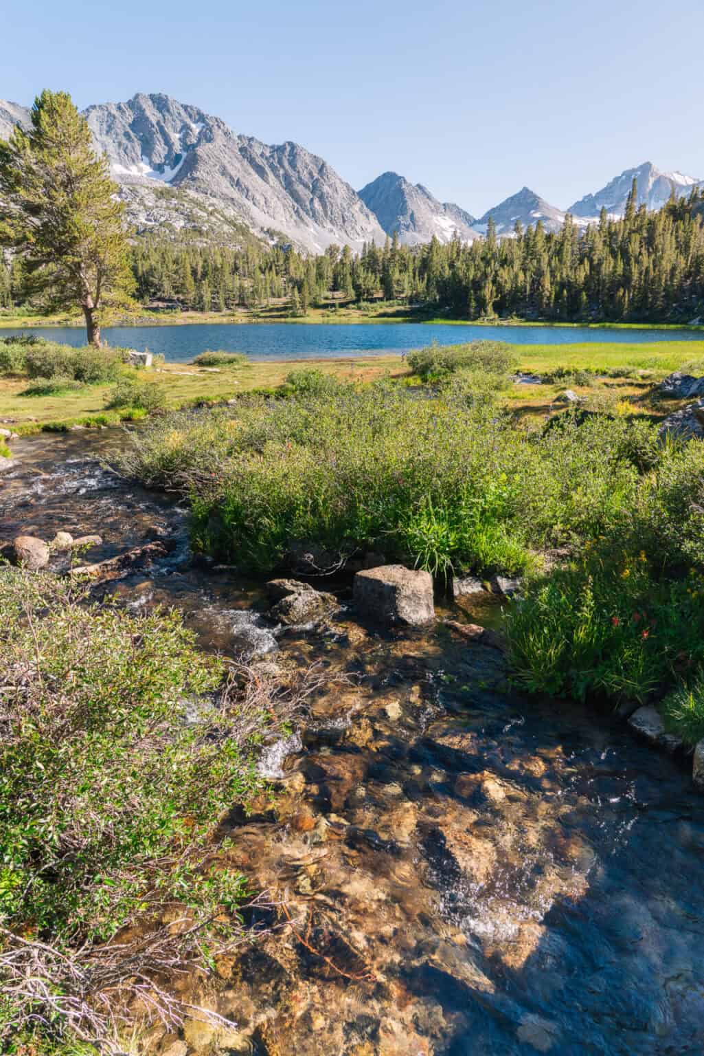 Backpack to Little Lakes Valley